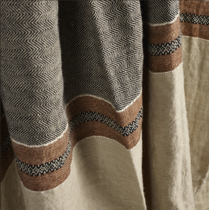 Beeswax Stripe Linen Throw/Towel – Bello Traders