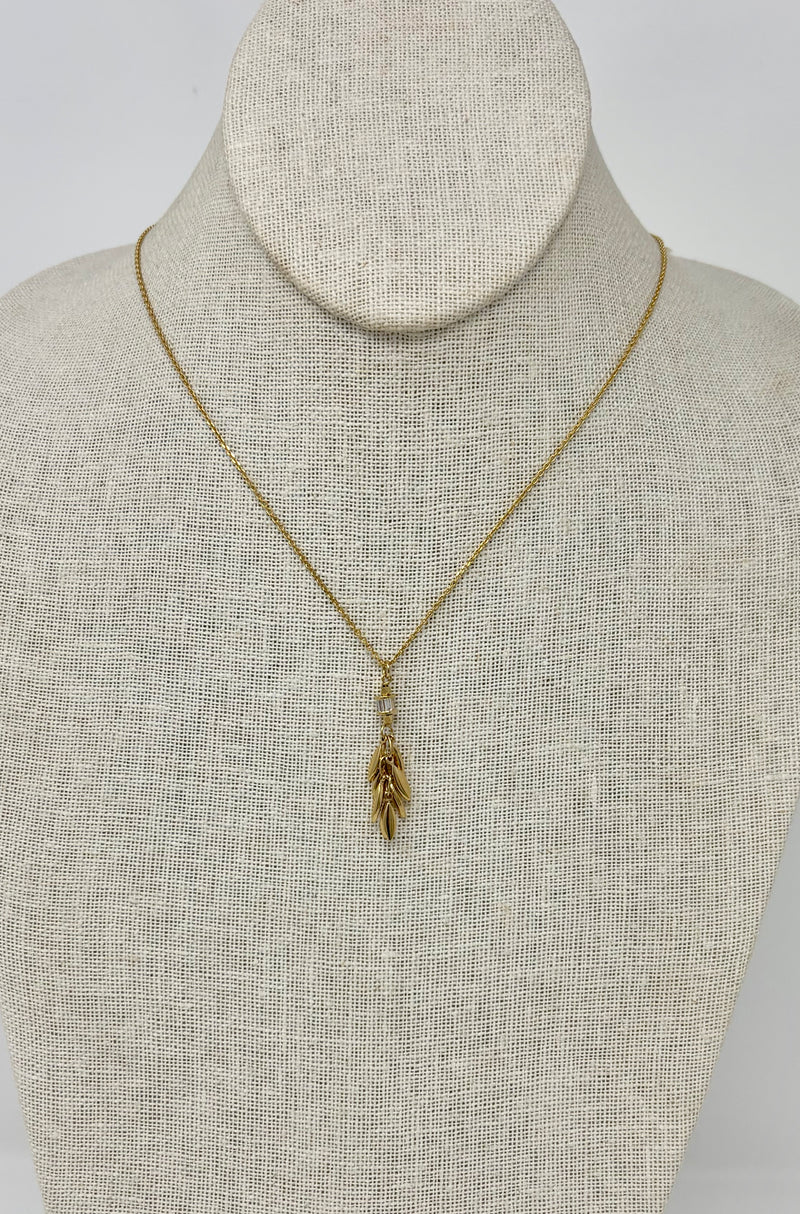 Charlize Pendant - Gold – Bello Traders