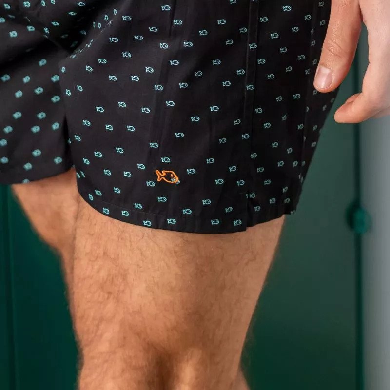 Cotton Boxer Shorts in Black – Bello Traders