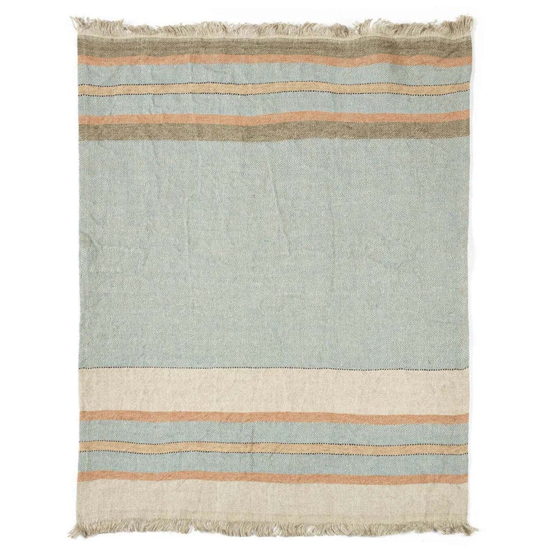 Multi Stripe Linen Throw/Towel – Bello Traders